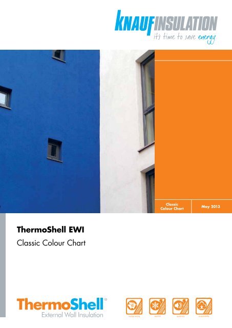 ThermoShell EWI Classic Colour Chart - Insuheat Ltd