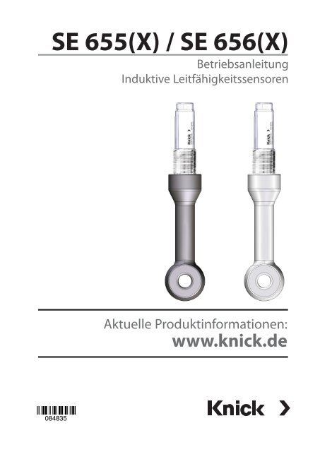 SE 655(X) / SE 656(X) - Knick Elektronische MeÃ gerÃ¤te GmbH & Co.