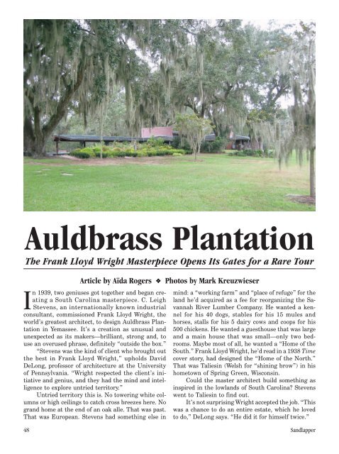 Auldbrass Plantation - Knowitall.org