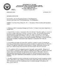 COMPASSIONATE REASSIGNMENTS - Fort Knox