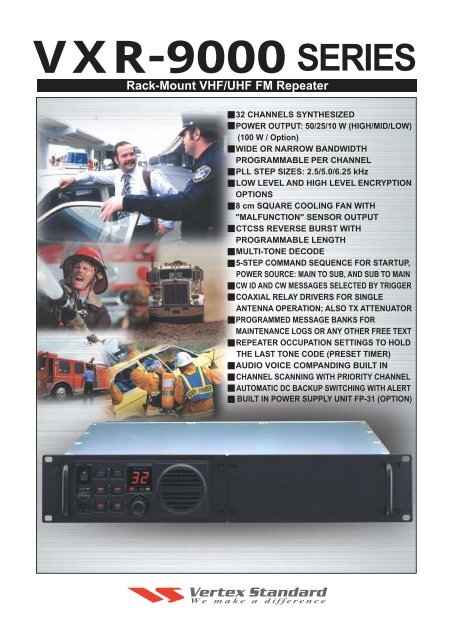 VXR-9000 Brochure