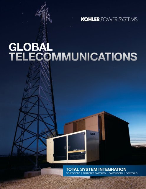 Telecom Brochure - Kohler Power