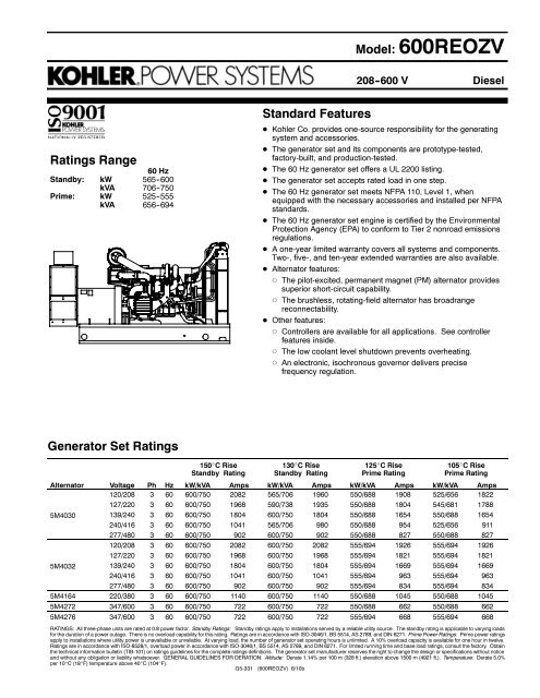 Spec. Sheet - g5331.pdf - Kohler Power