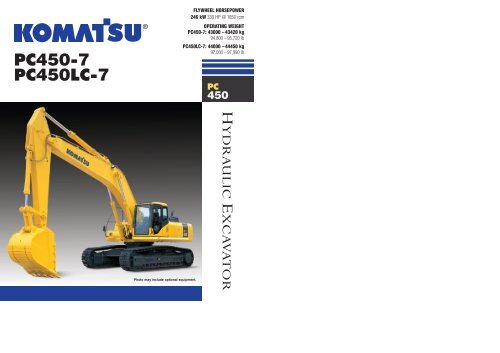 PC450-7 PC450LC-7 - Komatsu