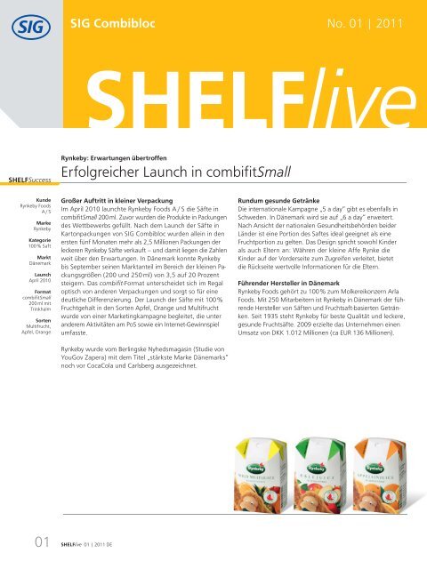 01 Erfolgreicher Launch in combifit Small