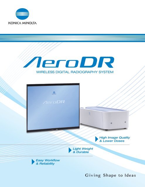 WIRELESS DIGITAL RADIOGRAPHY SYSTEM - Konica Minolta
