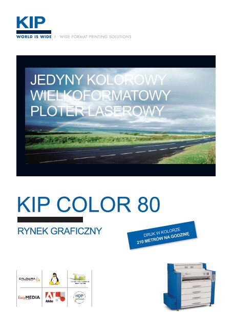 KIP COLOR 80 - Konica Minolta