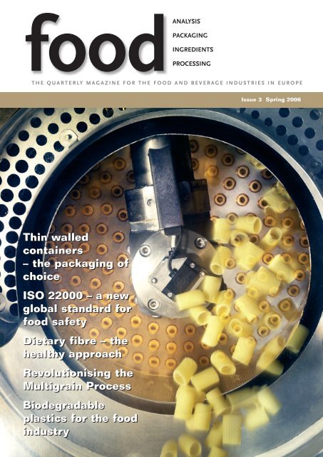 Multilayer films: a solution for demanding food packaging applications