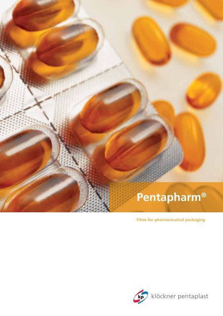 PentapharmÂ® Brochure (English) - KlÃ¶ckner Pentaplast