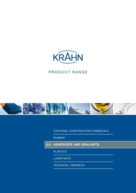 PROdUCT RANGE - Krahn Chemie GmbH
