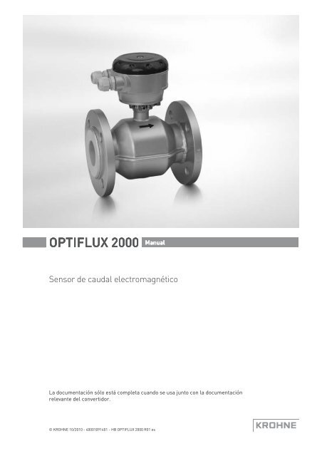 OPTIFLUX 2000
