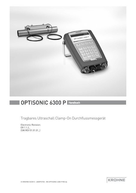 OPTISONIC 6300 P