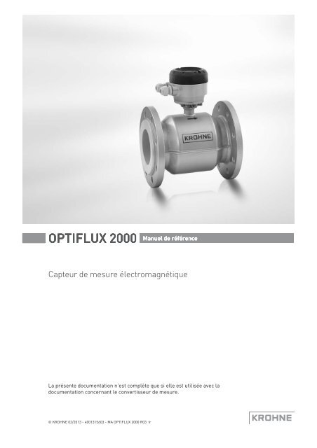 OPTIFLUX 2000