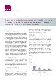 Actim Pancreatitis Brochure - Alere
