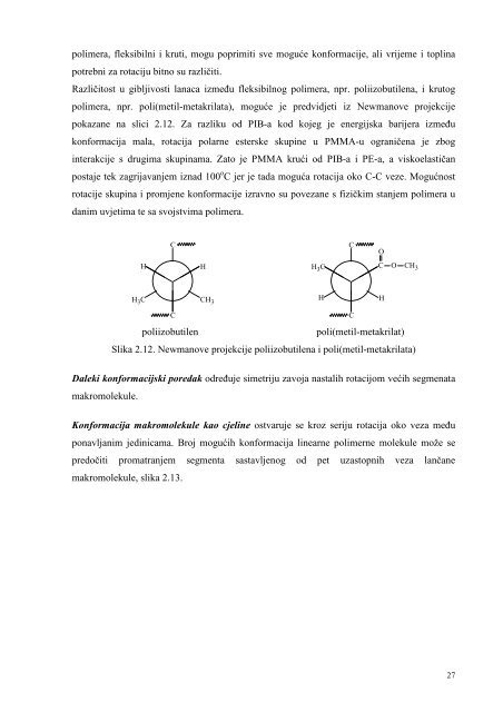polimera, fleksibilni i k