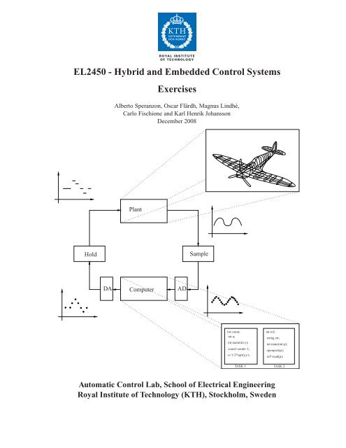 EL2450 - Hybrid and Embedded Control Systems Exercises - KTH