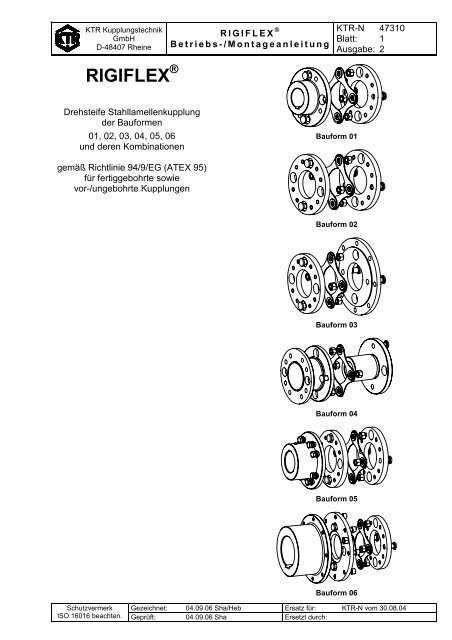 RIGIFLEX - KTR Kupplungstechnik GmbH