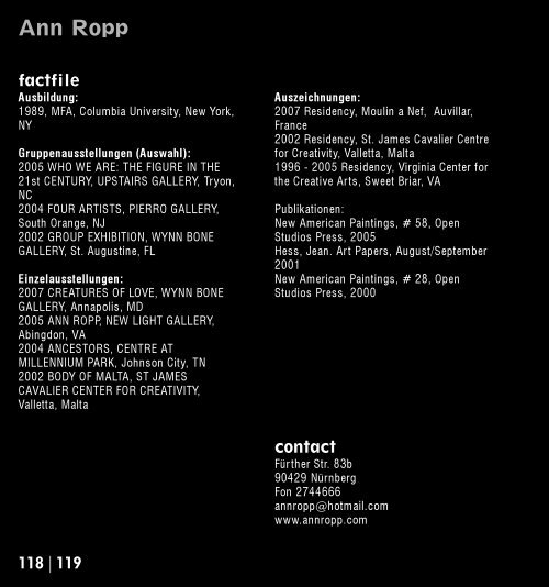 Ann Ropp - Kubiss.de