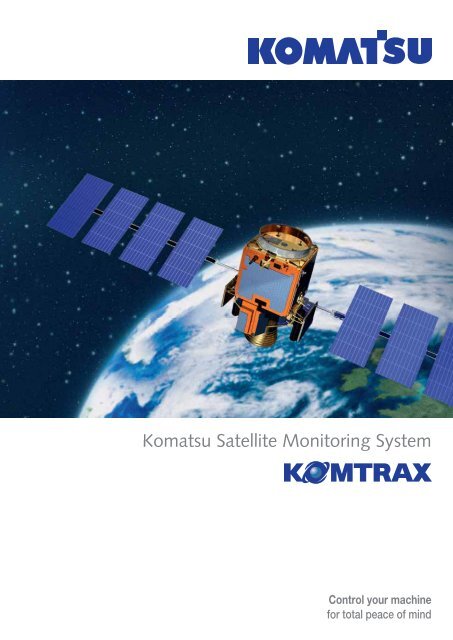 Komatsu Satellite Monitoring System - Kuhn