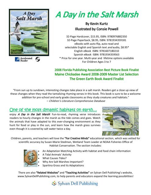 A Day in the Salt Marsh - Sylvan Dell Publishing