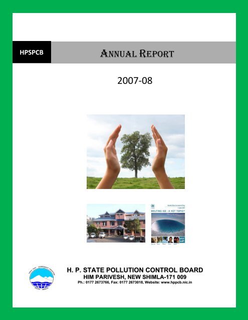 Annual Report - HP State Pollution Control Board