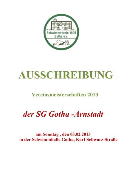 Schwimmverein 1906 Gotha e - SV 1906