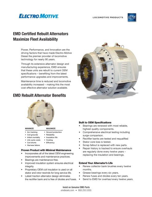 Download Brochure - Progress Rail Services