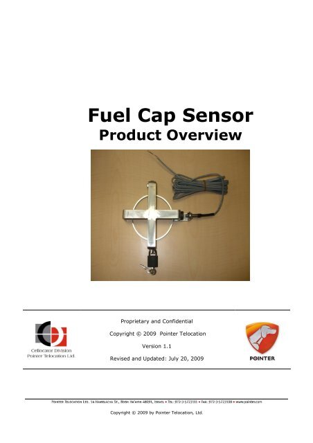 Fuel Cap Sensor - Olimex