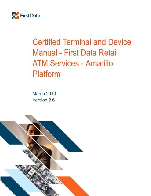 FD Retail ATM Certification Matrix Download PDF – 262 ... - First Data