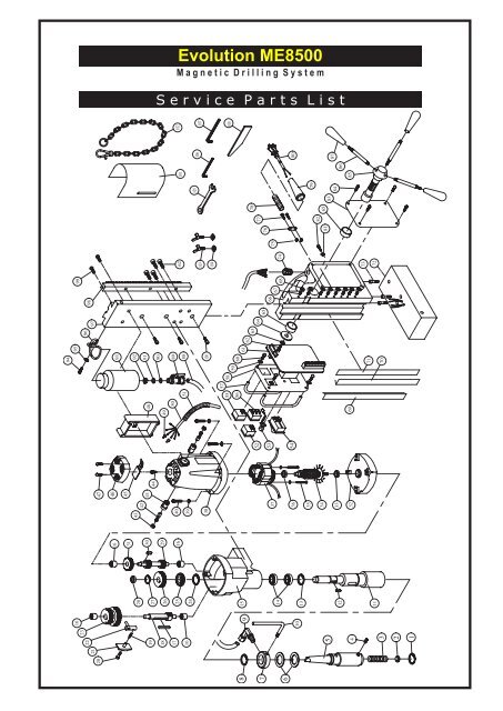 Parts List US5d - Evolution Power Tools Ltd.