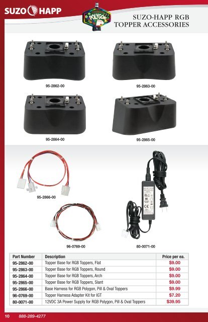 SUZO-HAPP RGB TOPPER ACCE