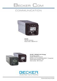 Cockpit Display System - Becker.com.tw