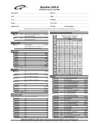 LX/LXI Order Form - Quickie-Wheelchairs.com