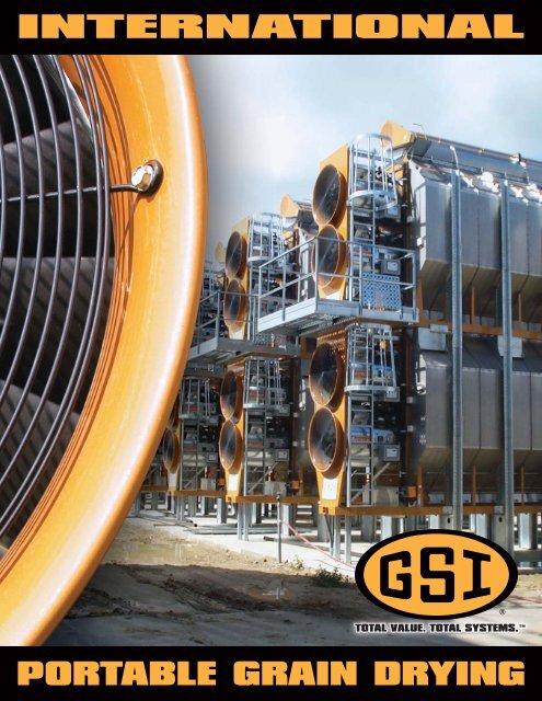 International Portable Grain Drying - GRAIN SYSTEMS INC.