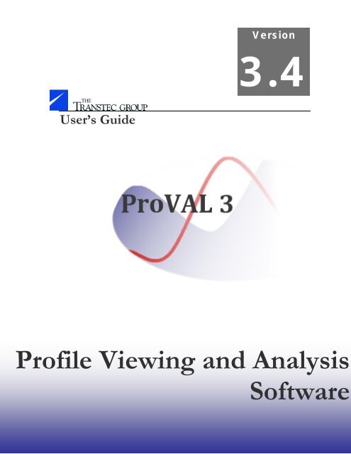 User's Guide - ProVAL