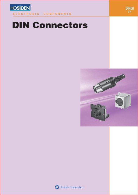 DIN Connectors - Hosiden
