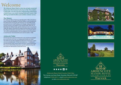 Warwick - Ardencote Manor Hotel and Country Club