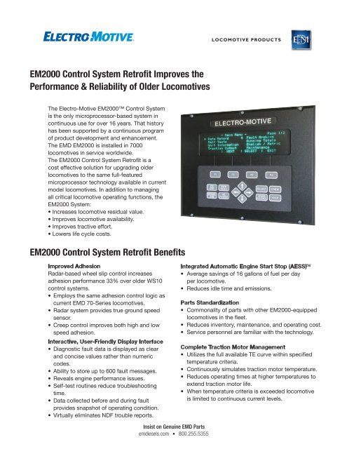 Download Brochure - Progress Rail Services