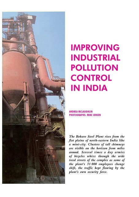 IMPROVING INDUSTRIAL POLLUTION CONTROL IN INDIA - AusAID