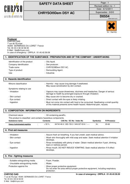 OMNIS 7 - Chryso.com