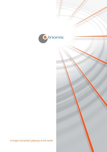 Trionis Download PDF - First Data