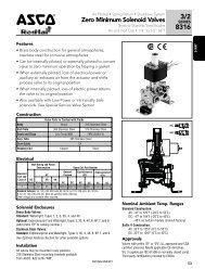 NF Series IECEx Certificate - ASCO Valve Inc.