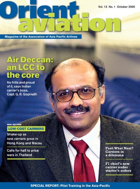 Association of Asia Pacific Airlines - Orient Aviation