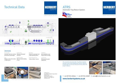 Automatic Tray Return System - Airports International
