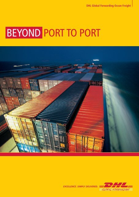 Download DHL Ocean Freight Brochure