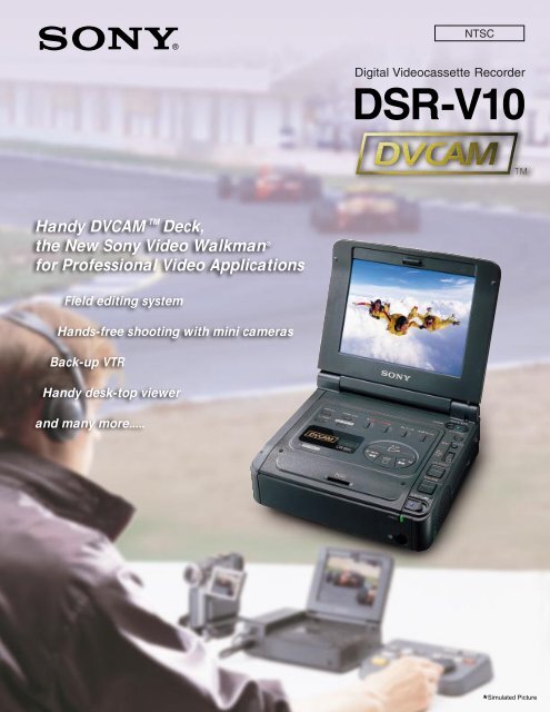 Sony Dsr-v10 Mini-dv Player Recorder Cheapest Outlet | www.pinnaxis.com