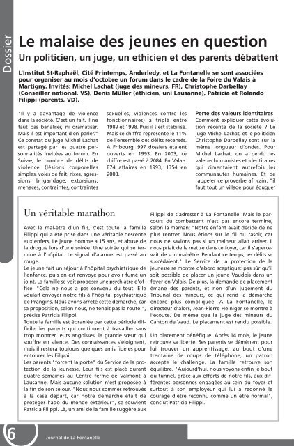 Le malaise des jeunes en question