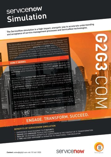 Servicenow Magazines