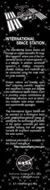 Iss Nasa Organization Chart