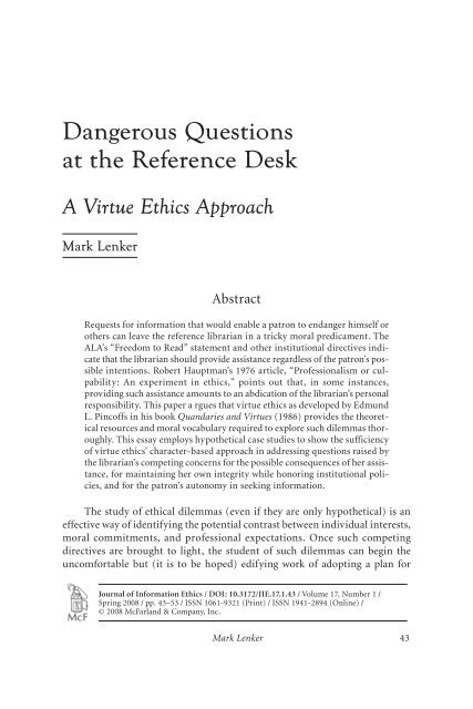 Dangerous Questions At The Reference Desk.pdf